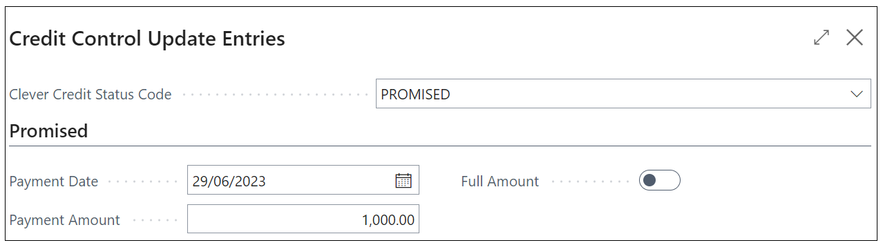 Clever Dynamics - Credit Control Interactions